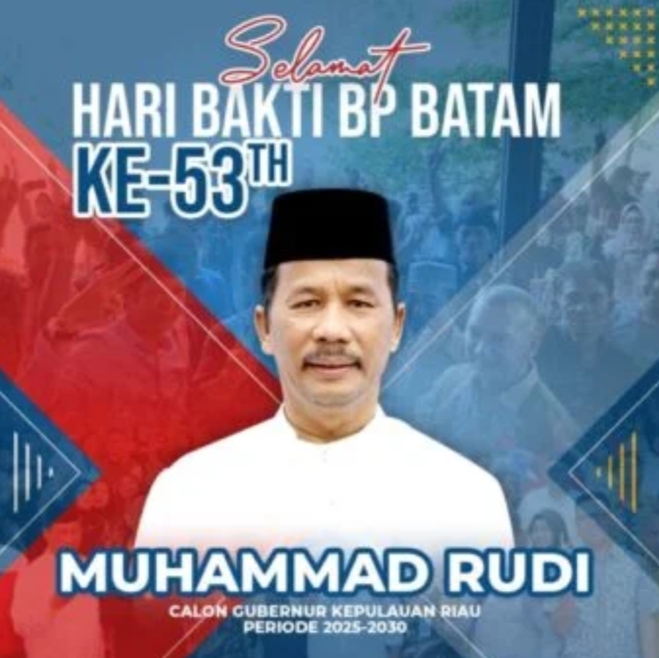 Hari Bakti ke-53 Tahun, Muhammad Rudi : Semoga BP Batam Bisa Terus ...